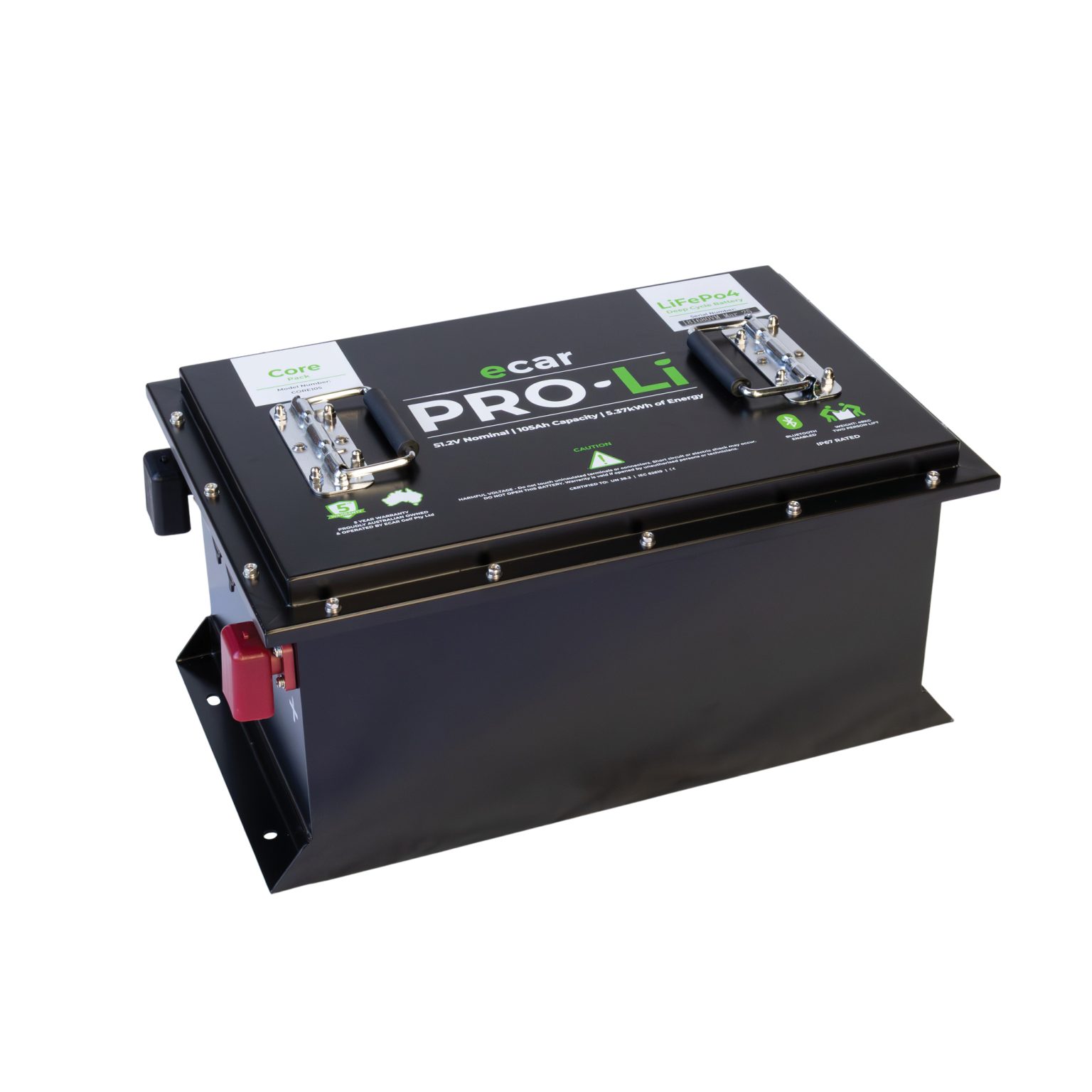 ECAR Core 105Ah PRO-Li Lithium Battery System – Golf Carts Sunshine Coast